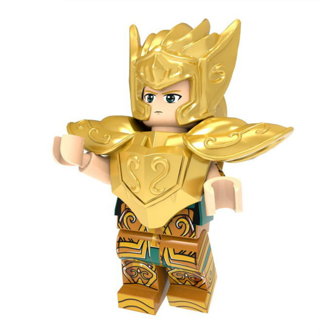 Aquarius Camus Golden Saint Seiya Minifigs fit Lego