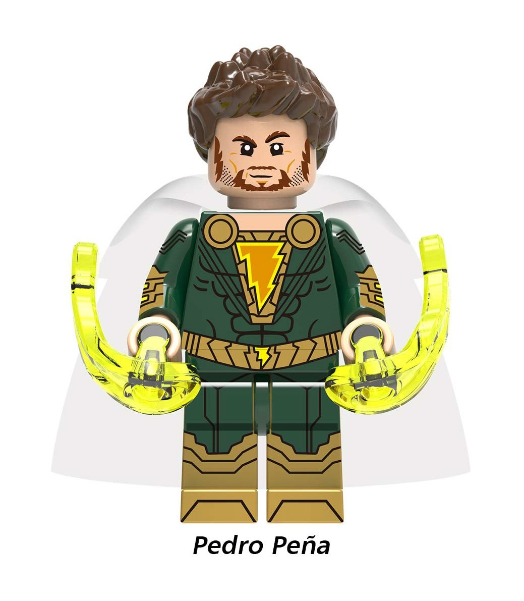 Pedro Pena Super Heroes Minifigs Minifigures Fit Lego
