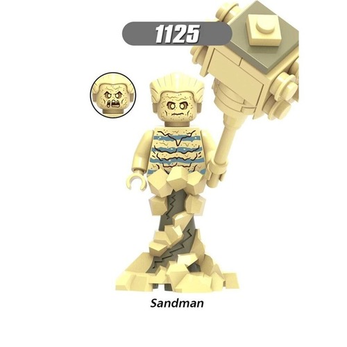 Sandman Marvel Custom Minifigures Minifigs Fit Lego
