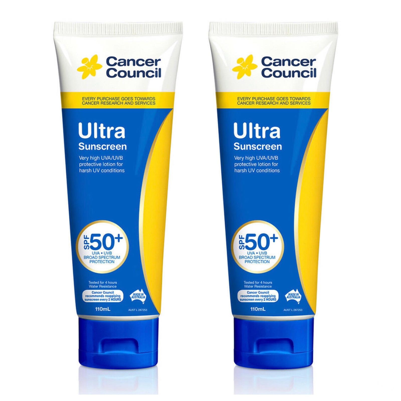 【💥澳洲製 】Cancer Council 強護輕透防曬乳 Ultra Sunscreen SPF50+