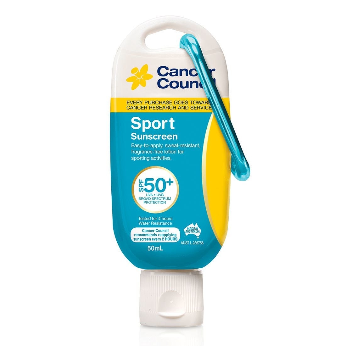 【💥Sport 】Cancer Council 運動型防曬 Sport Sunscreen SPF50+ 5