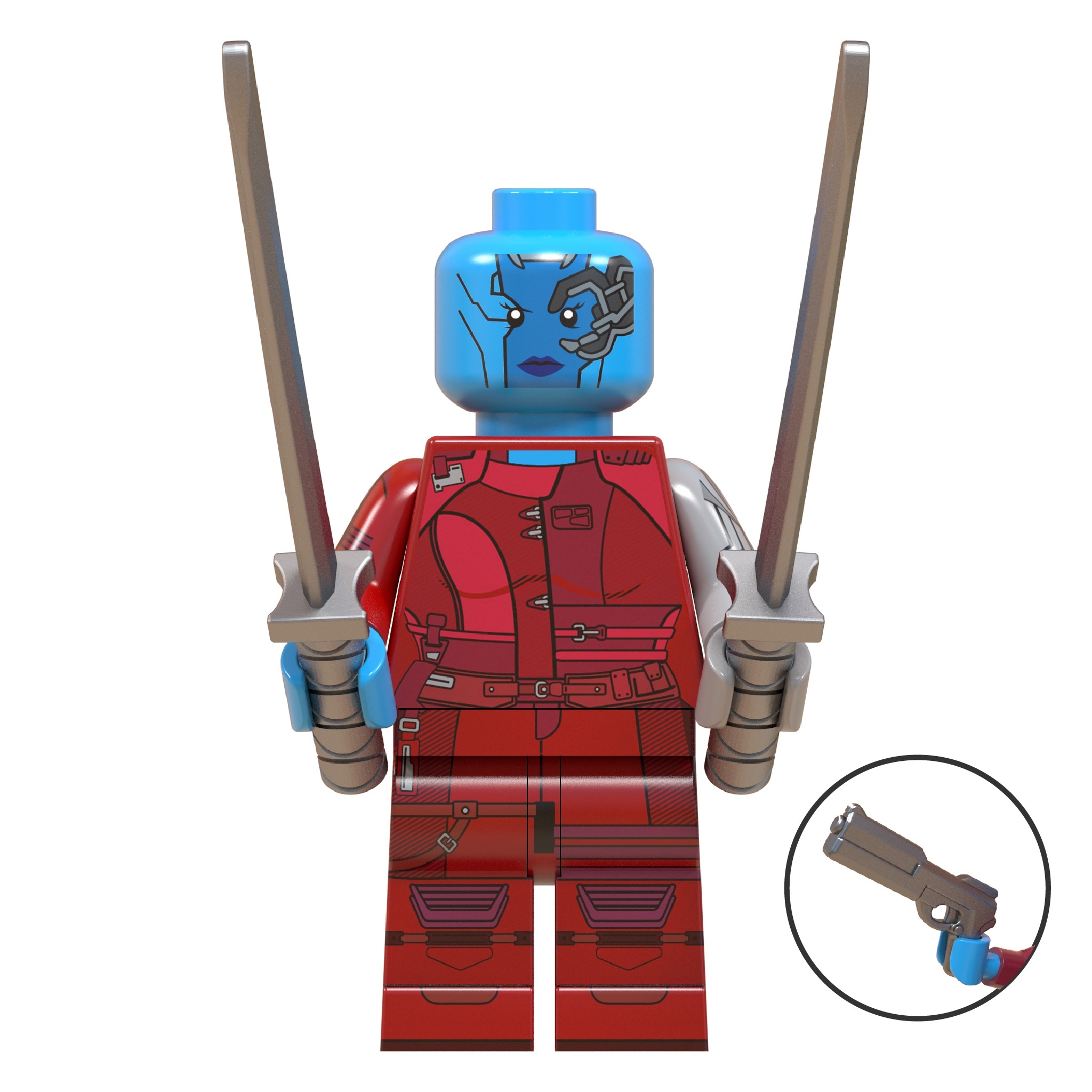 Nebula Avengers Endgame Minifigs Fit Lego