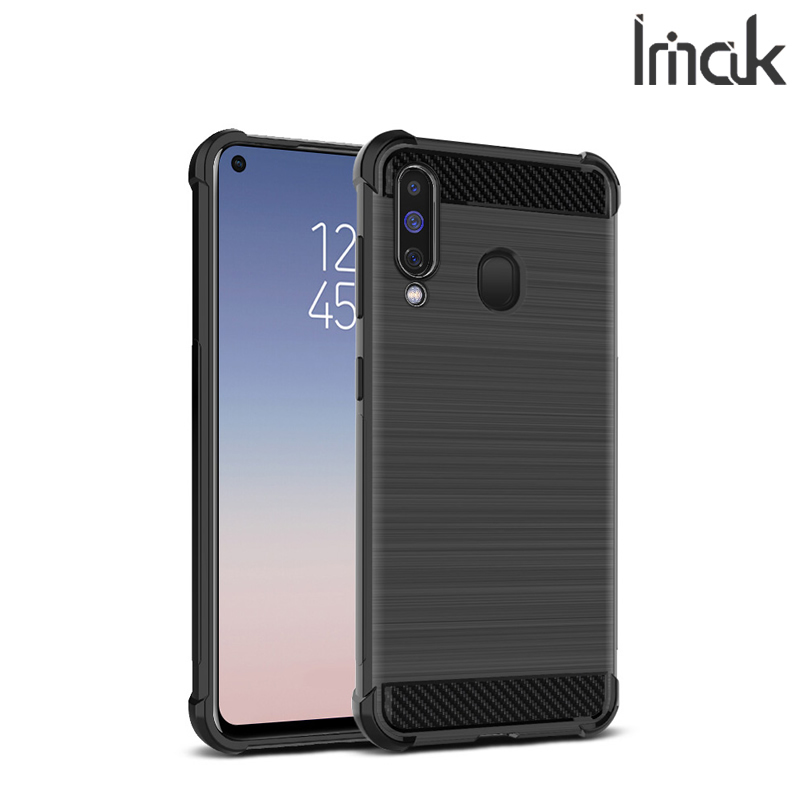 Galaxy A60 SM-A6060 Imak Vega碳纖維紋套 保護軟套 手機軟殼Case|井尚館