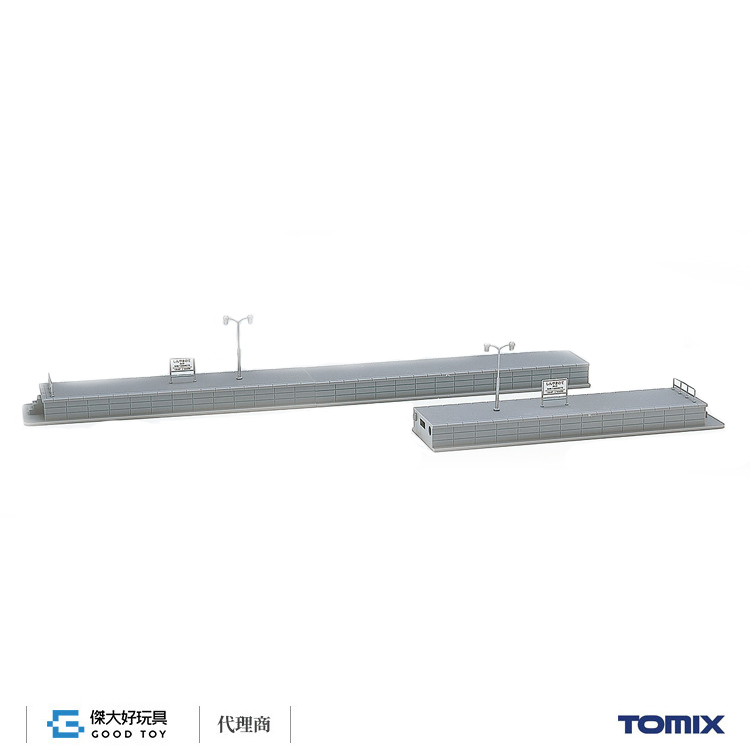 TOMIX 4011 島式月台(近代型) 終端月台組