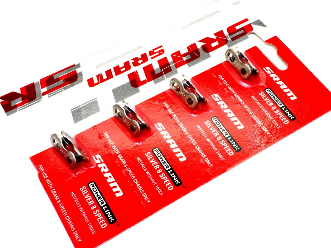 SRAM 8 Speed PowerLink Chain Quick Link Connector, Blac