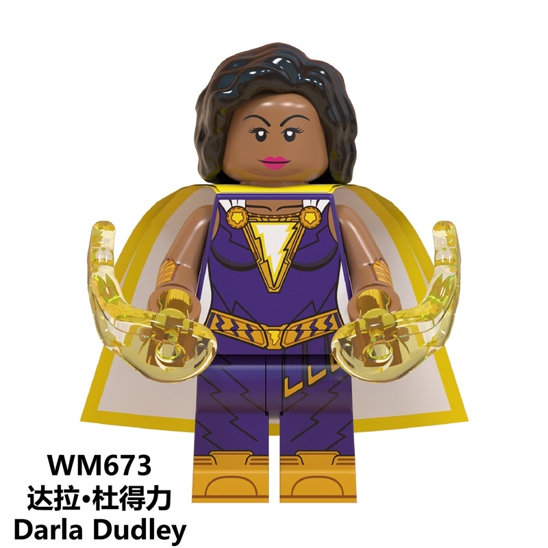 Mary Marvel Super Hero Minifigs Minifigures Fit Lego