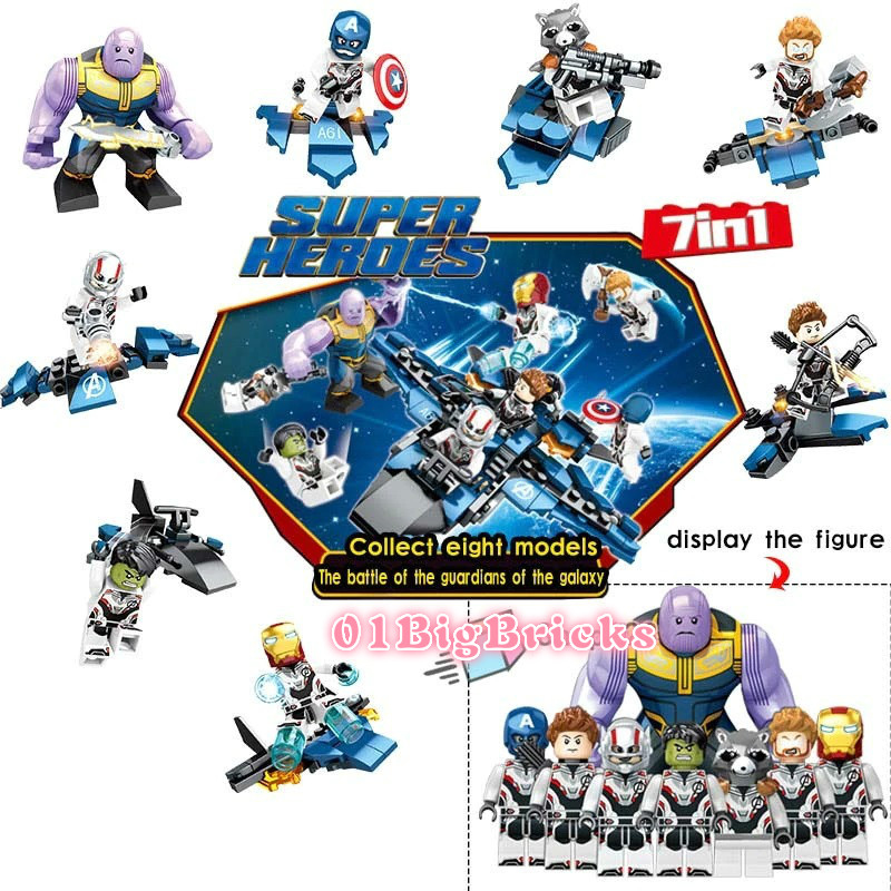 Avengers Endgame Marvel Block Set Minifigs Minifigures