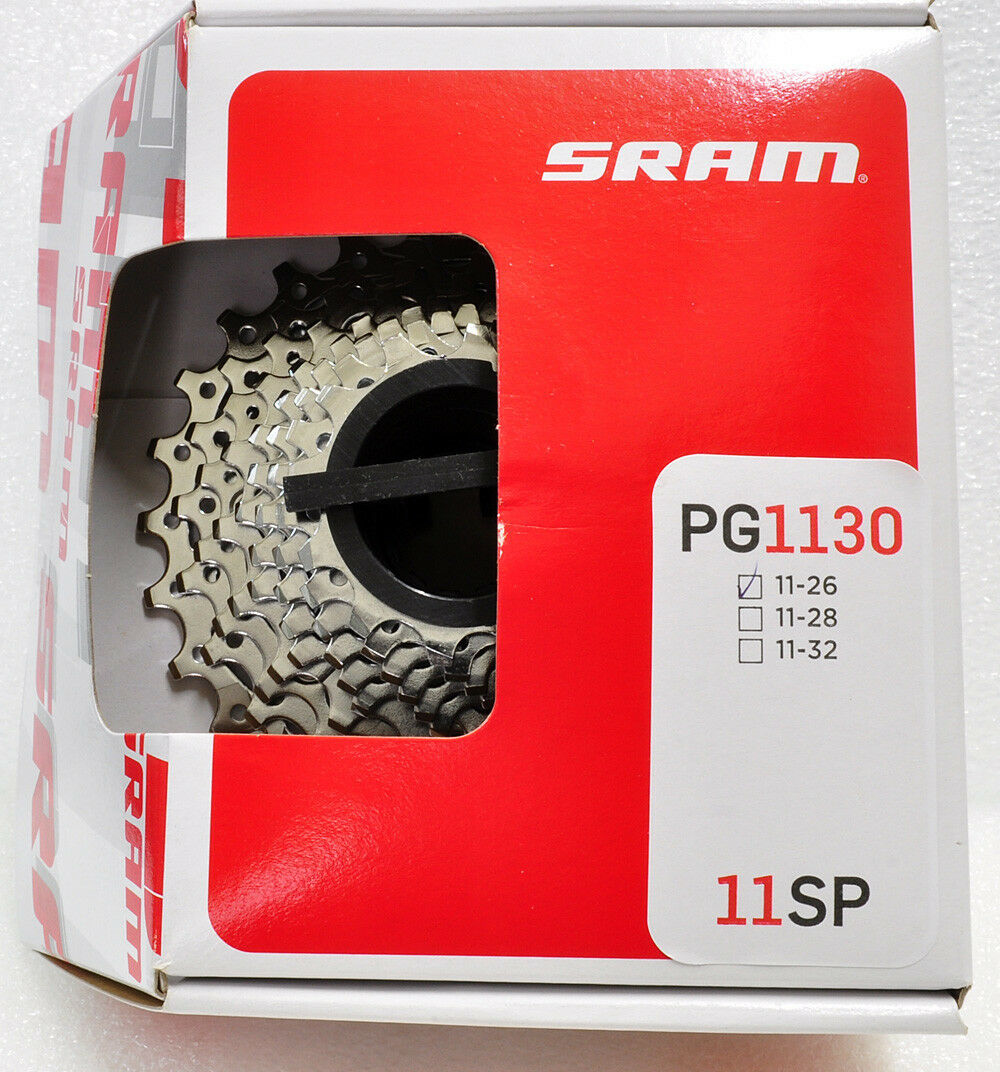 SRAM Rival 22 PG-1130 11 Spd 11-26T Cassette, Force 22