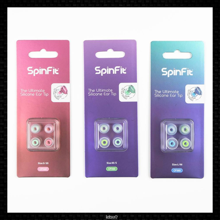 SpinFit Eartips CP360 (2 Pairs)