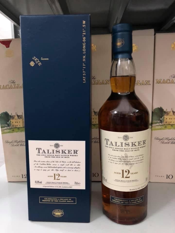 Talisker 12 Years Friends Of Classic Malts 2007 Single