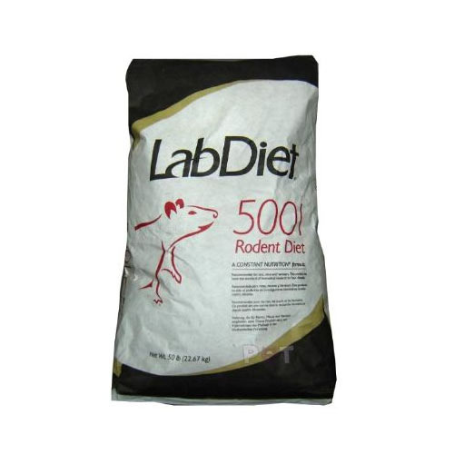 LabDiet 5001 實驗鼠飼料50LB