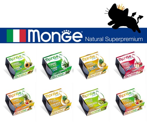 CAT PLUS | Monge Fruits 水果系列 - (8罐平均$12.5) Monge Fruits