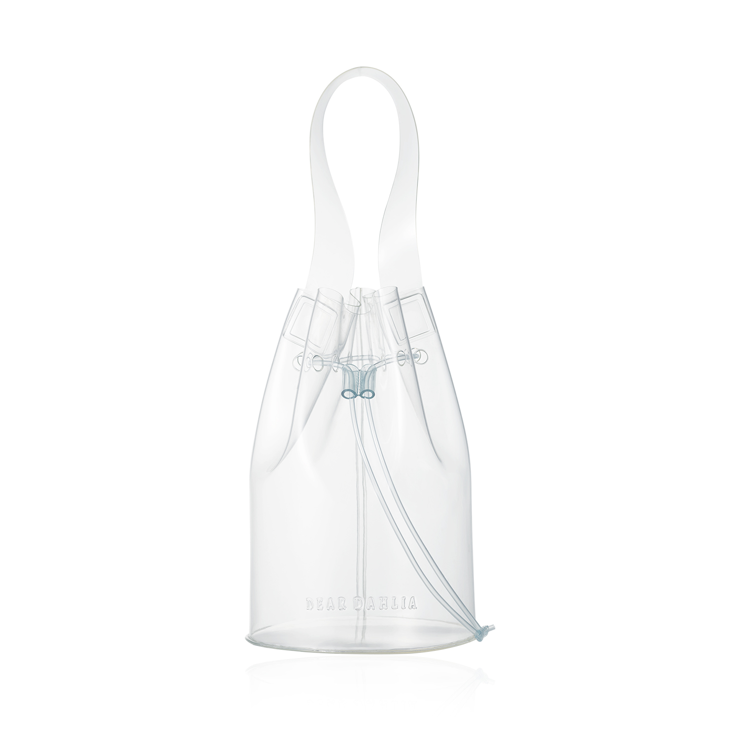 Dear Dahlia PVC BUCKET BAG