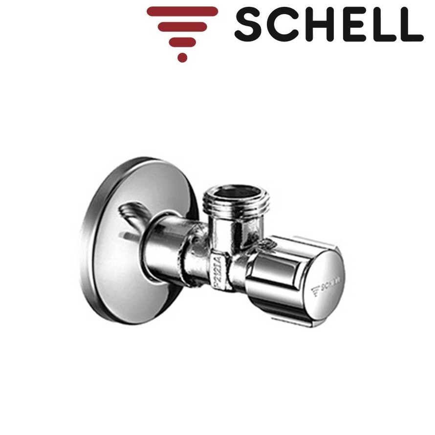 Schell "COMFORT" 052170699 angle valve with regulati...