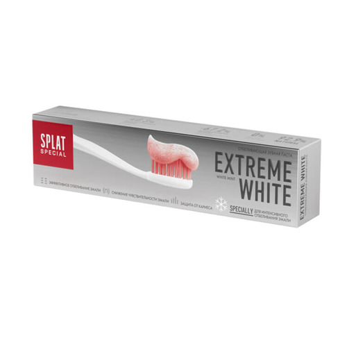 SPLAT舒潔特 EXTREME WHITE 極致亮白牙膏