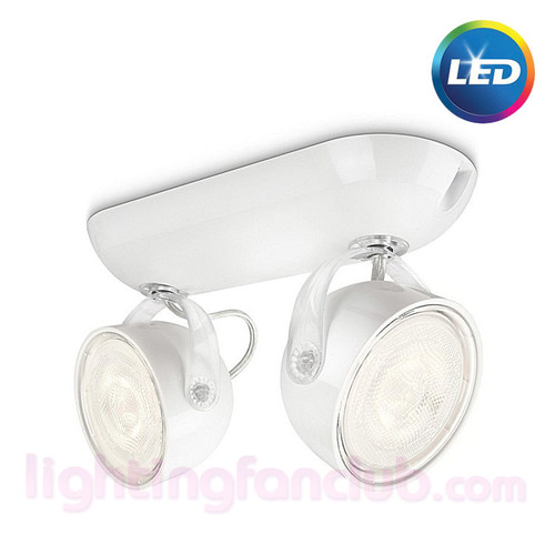 Philips Contemporary DYNA LED 3W X 2 double head spot