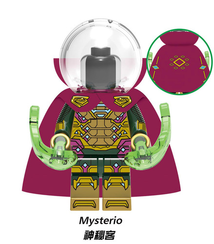 Mysterio Spider-Man Minifigs Fit Lego