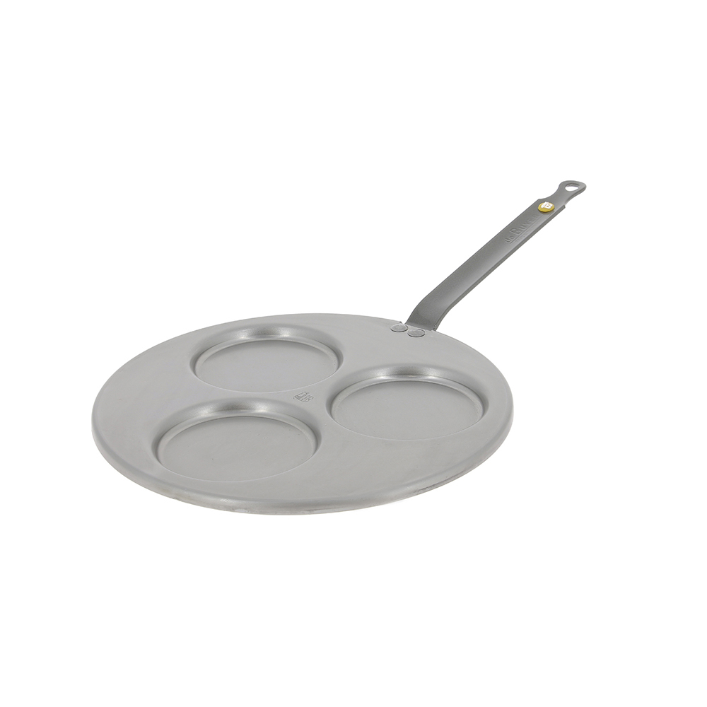 de BUYER MINERAL B 3-Blinis pan | Steel & Beeswax