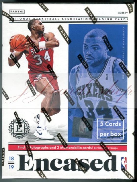 NBA 2018-19 Panini Encased Basketball 鑑定封殼系列 籃球卡 卡盒