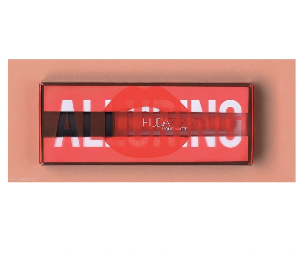 Huda Beauty Liquid Matte Lipstick in Alluring (FULL SIZ