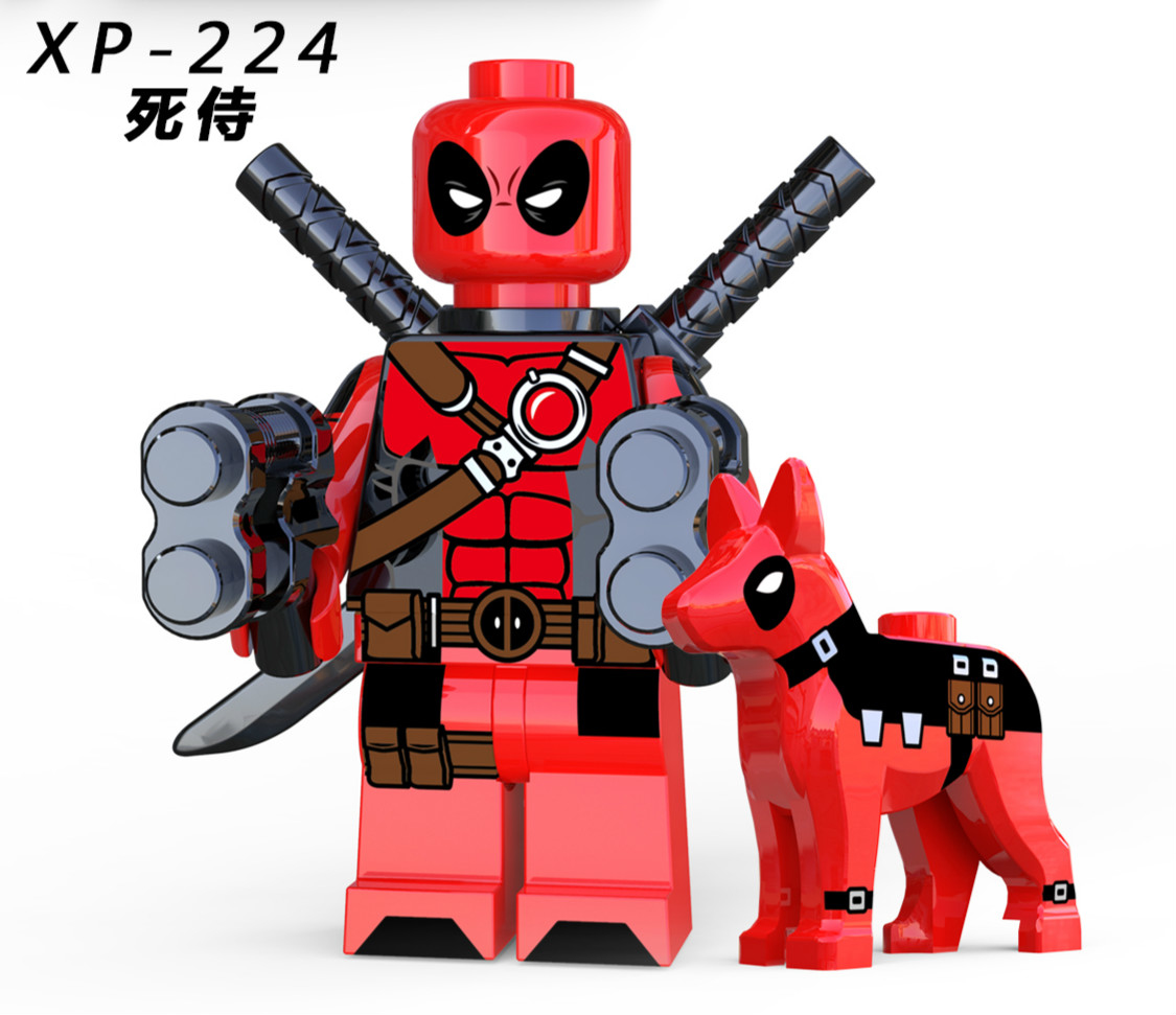 Deadpool Marvel Super Heroes Custom Minifigs