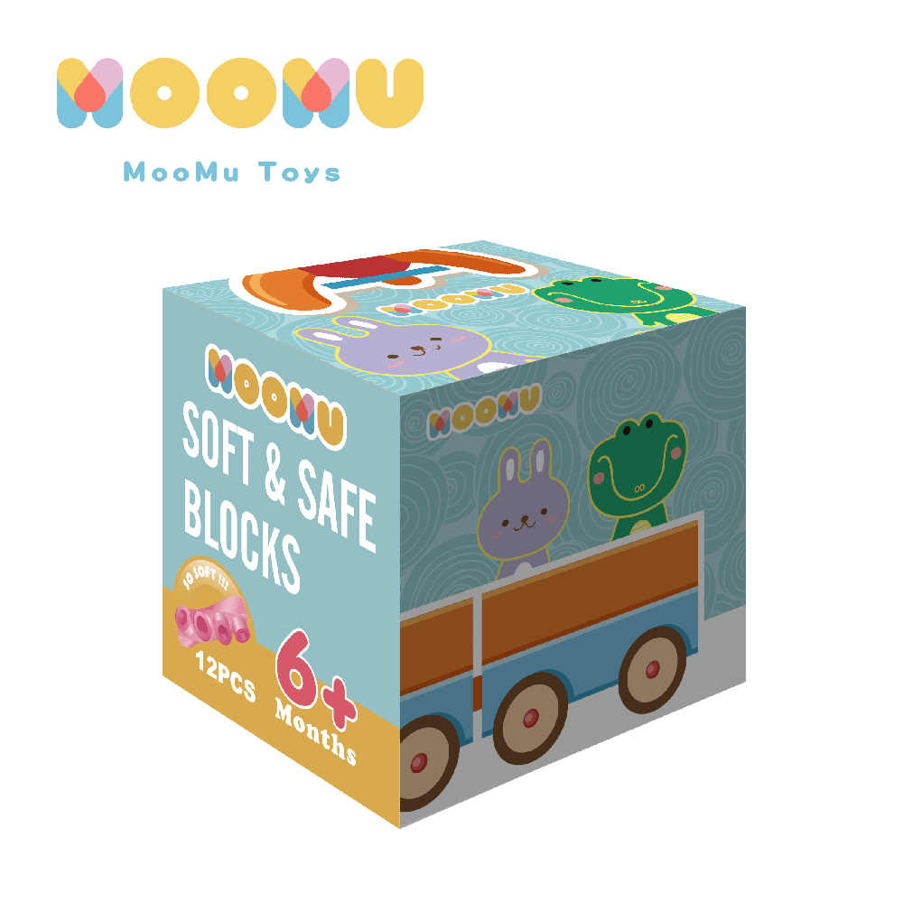 Moomu香草軟積木 - 特殊造型補充包12片
