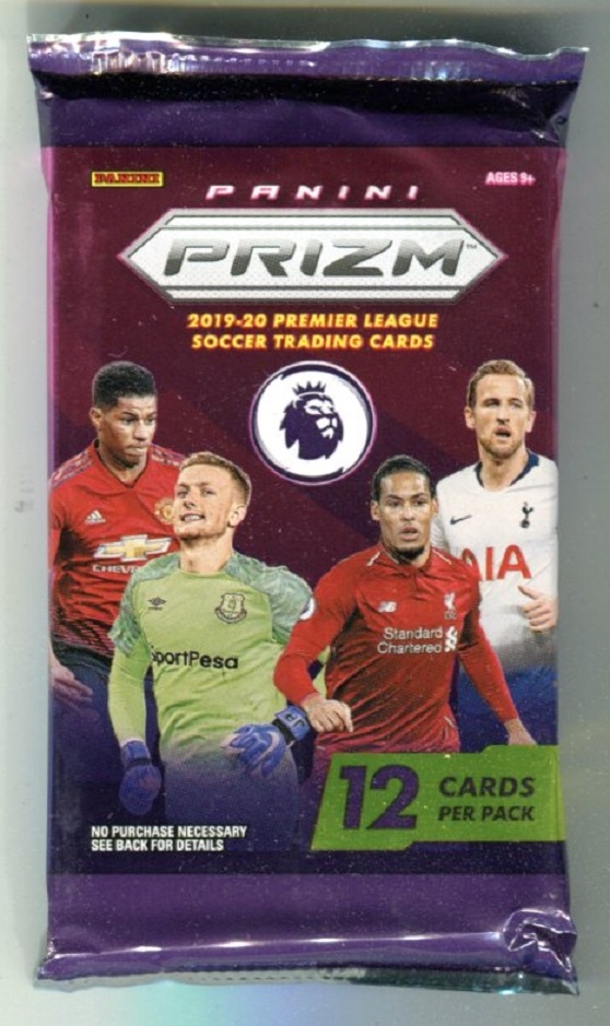 2019-20 Panini Prizm Premier League Soccer 亮面系列 英超 足球卡