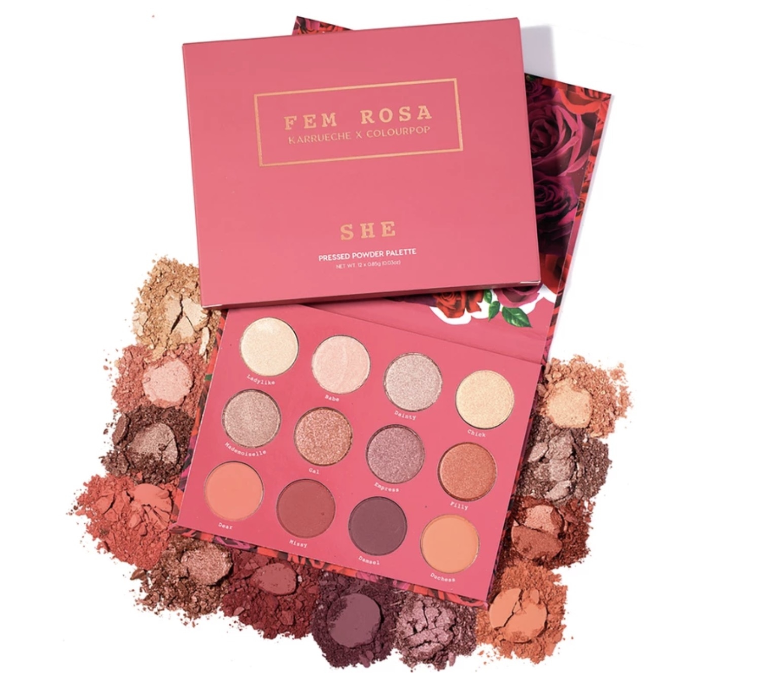 Colourpop She Pressed Powder Shadow Palette