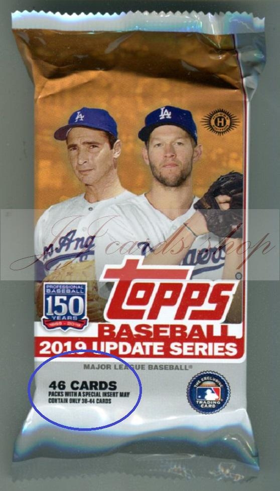MLB 2019 Topps Update Series S3 JUMBO 正規 系列三 棒球卡 卡包