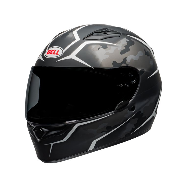BELL QUALIFIER STEALTH CAMO - MATTE BLACK/WHITE