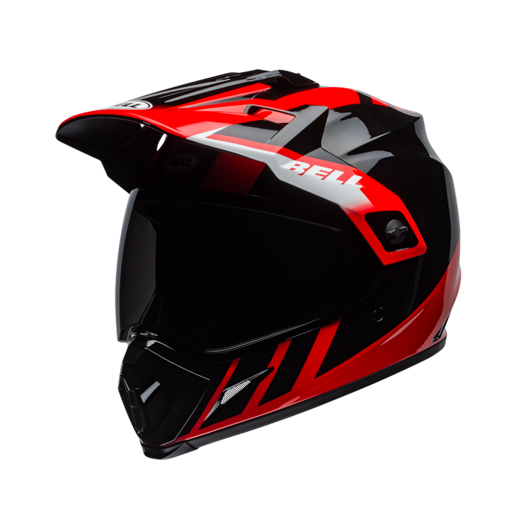 BELL 2020 MX-9 ADVENTURE MIPS DASH - GLOSS BLACK/RED/WH