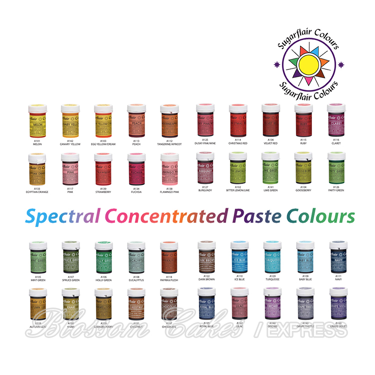 Sugarflair Spectral Concentrated Paste Colour 25g (Vari