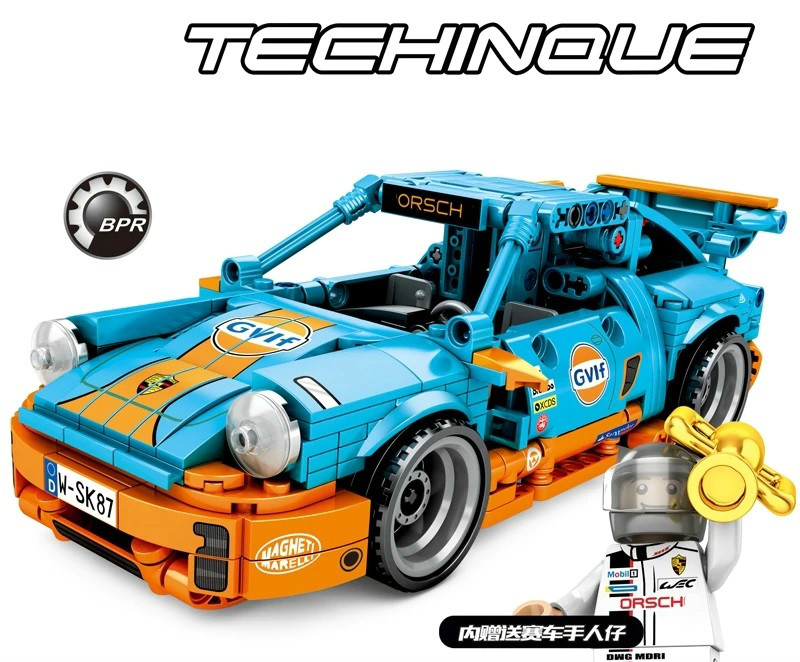 517PCS Technic Super Racing Car Blocks Set