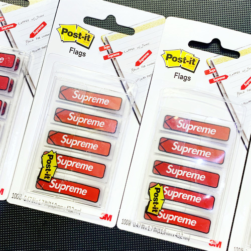 Supreme Post-it Flags (Red)