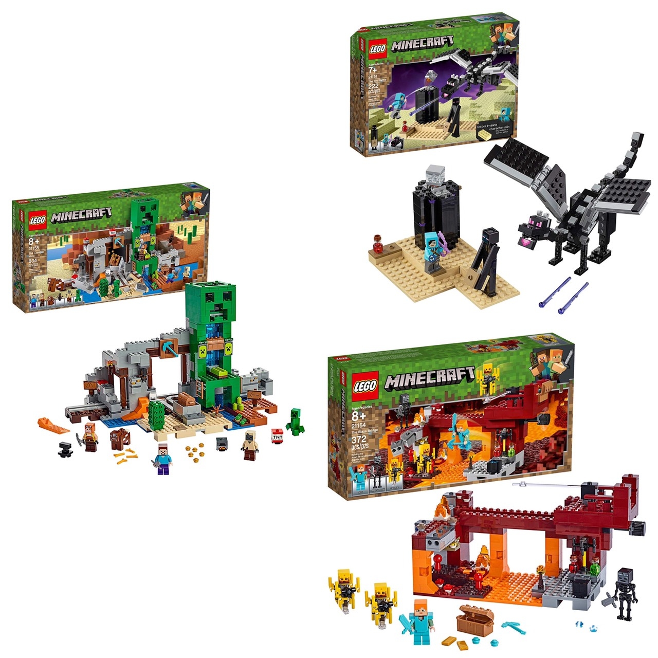 Minecraft 當個創世神系列 限量經典款LEGO樂高積木｜海肯零七 Jr.