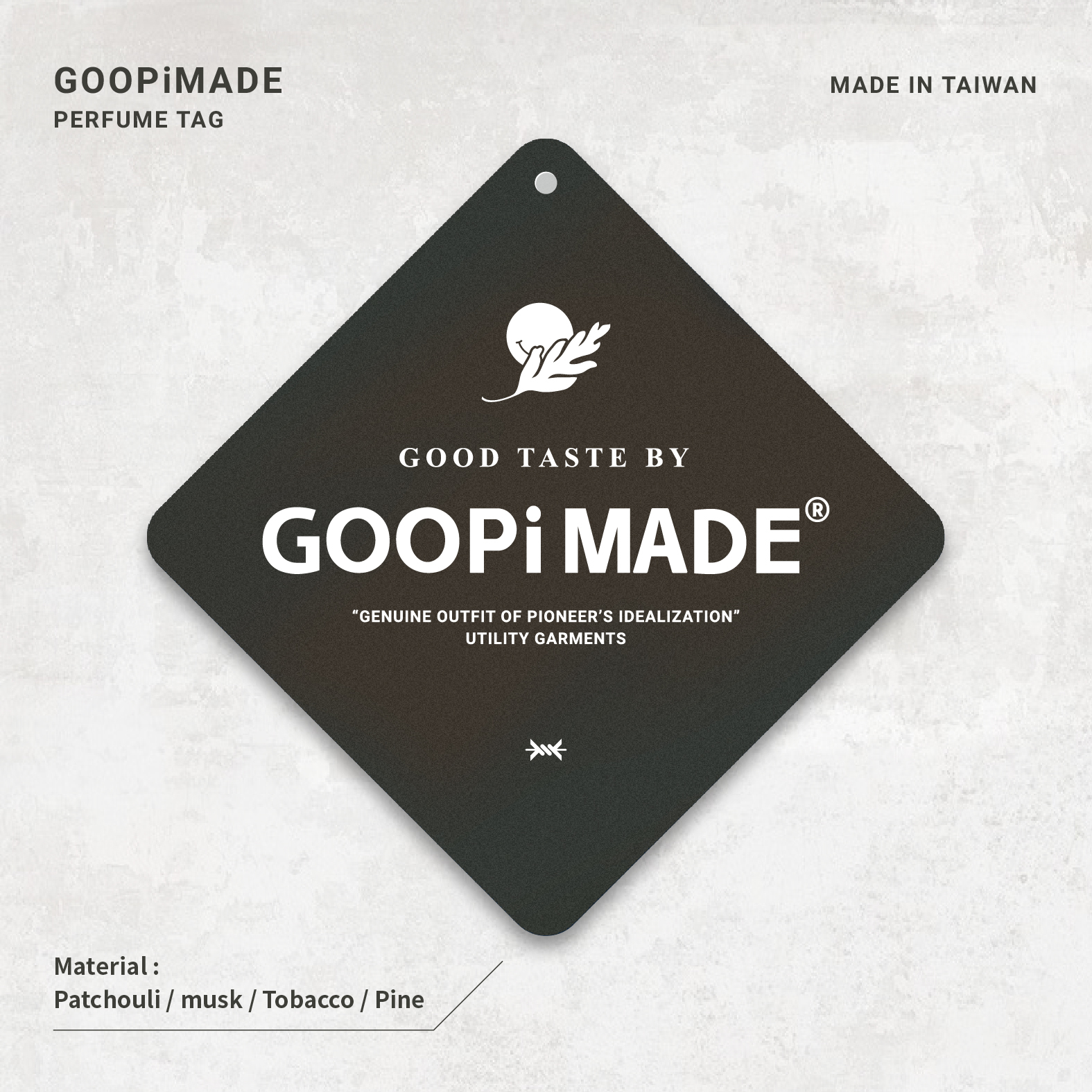 GP.T-01 GOOPiMADE Perfume Tag