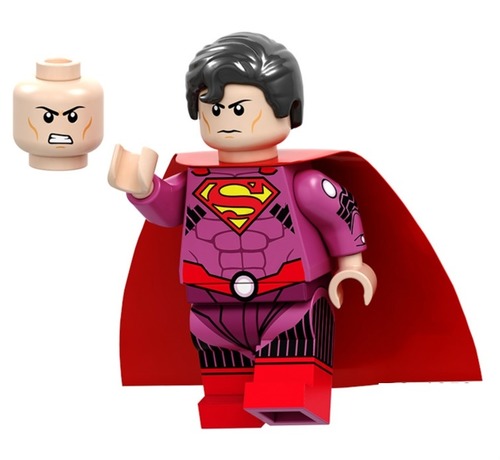 Superman Custom Minifigures Minifigs Fit Lego
