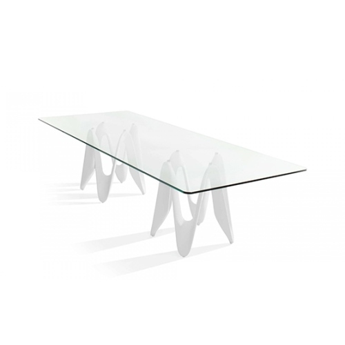 Lambda Two Bases 長方形餐桌