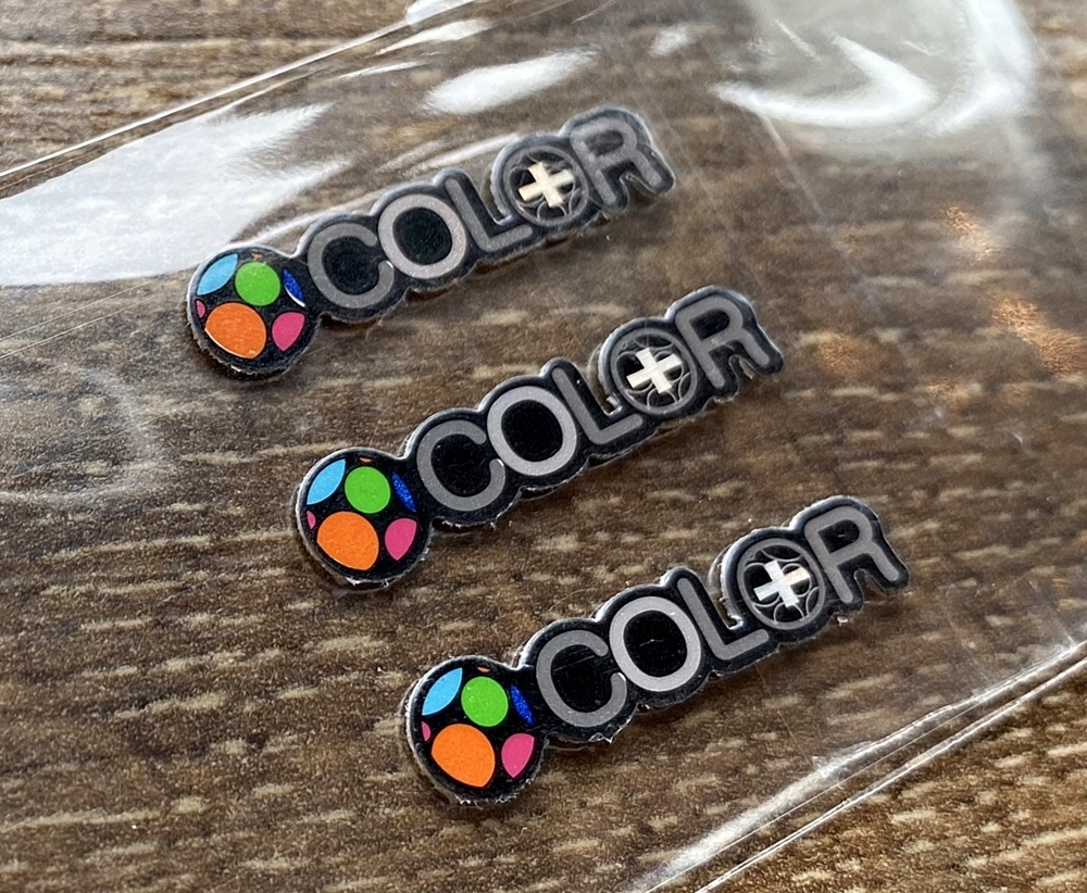 BRDS02 COLORPLUS LOGO 金屬貼