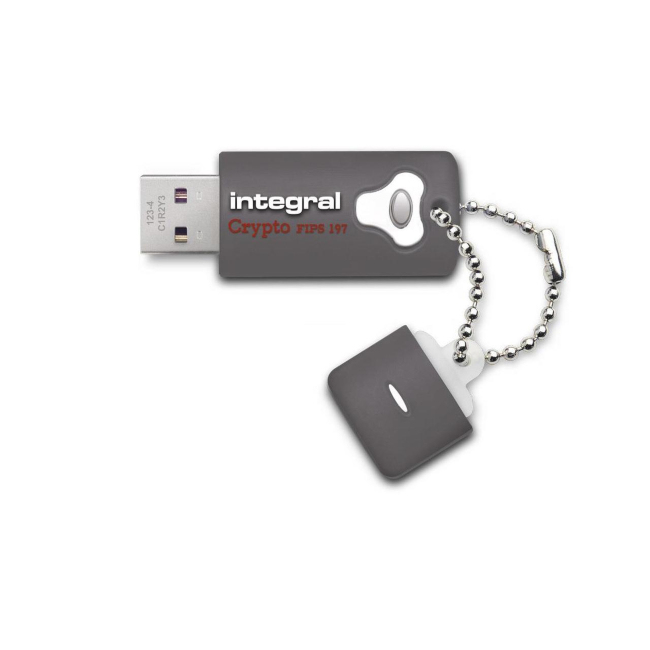 Integral Crypto FIPS 197 - 硬體加密 USB 3.0 儲存手指