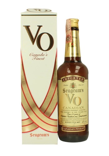 Seagram’s VO 6 Years (1990s) Canadian Whisky 40% 70cl
