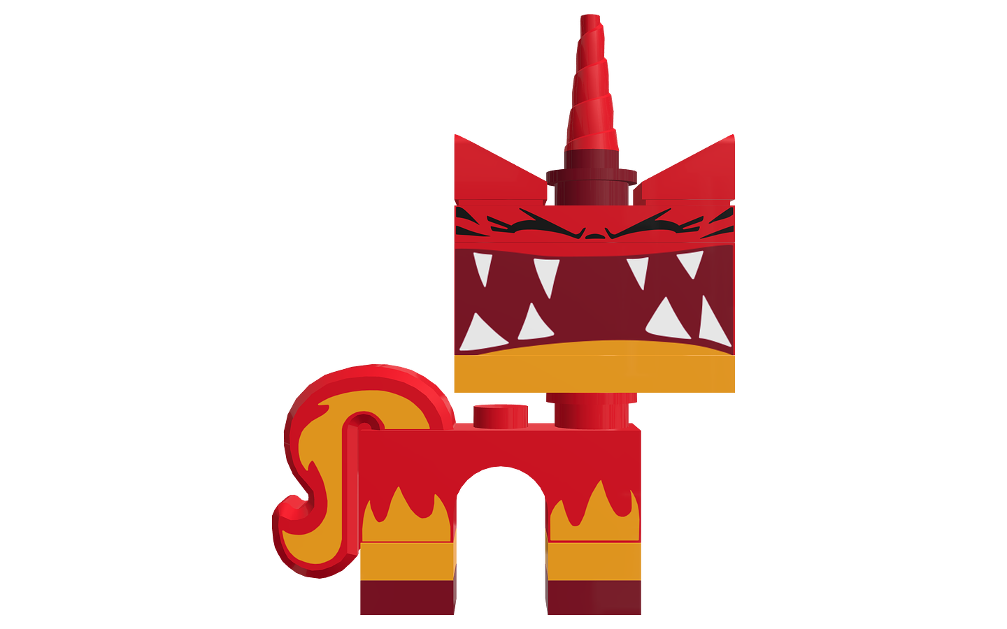 LEGO 人偶 樂高玩電影系列 Super Angry Kitty