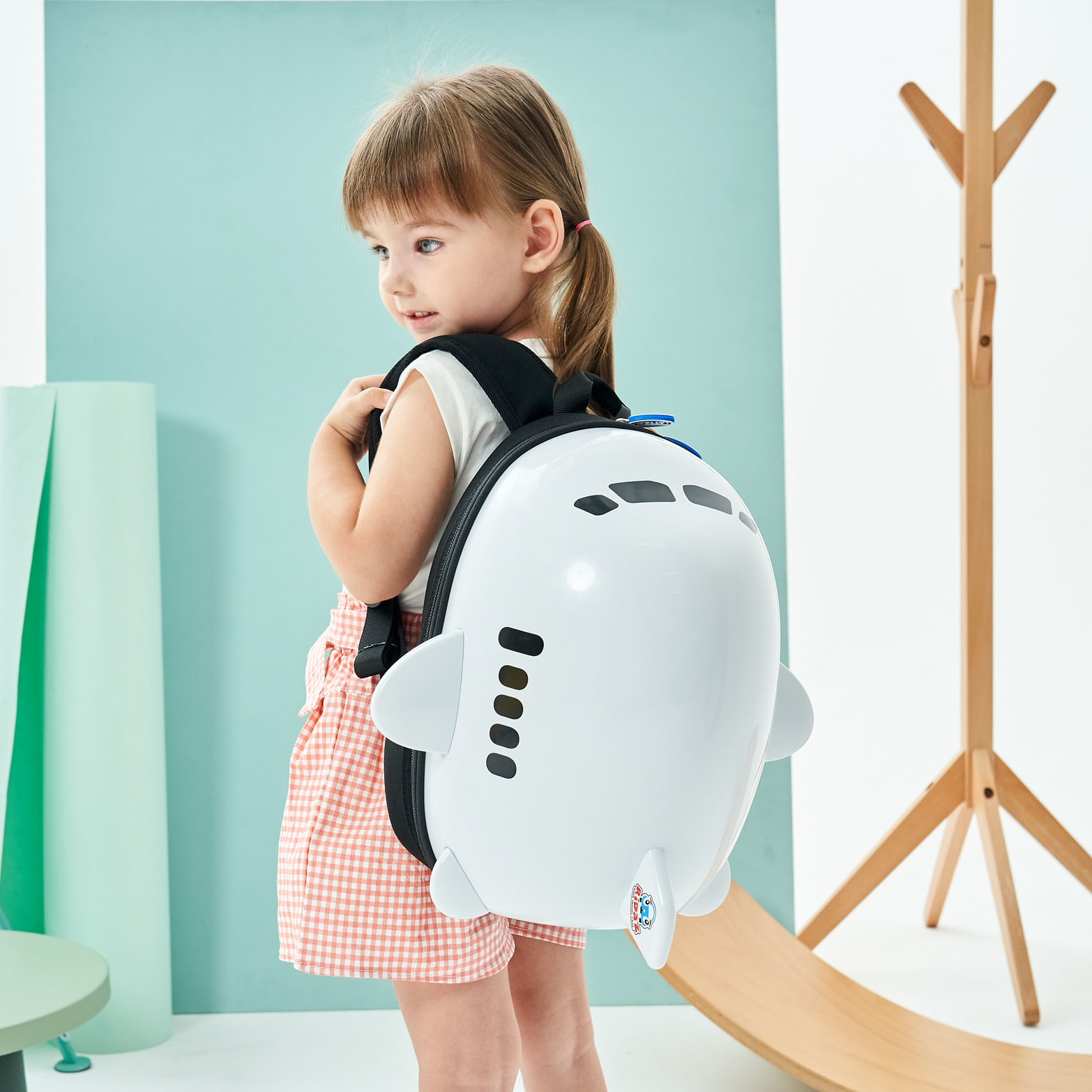 Ridaz 飛機兒童背包- 91102-白色