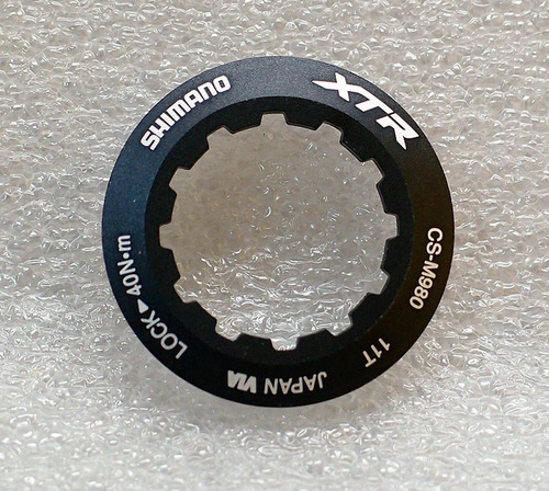 SHIMANO Lock Ring for Deore XTR CS-M980 Cassette, 11T,
