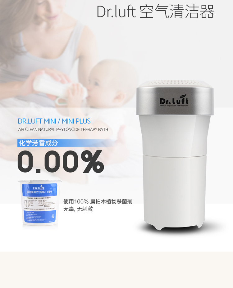 韓國【攜帶式除菌抗菌空氣淨化器】Dr.Luft USB【正品】多用途*家用* 車用 辦公室* 除菌抗菌功能