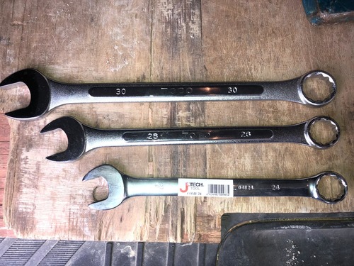 J-Tech Combination Wrench (30mm / 26mm / 24mm) 33