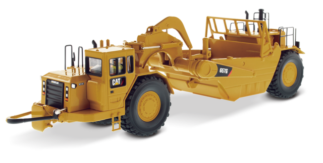 1:50 CAT 657G Wheel Tractor-Scraper