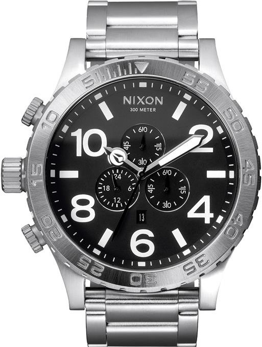 NIXON 尼克森 THE 51-30 CHRONO 計時碼表系列 300M防水 A083-001 全黑