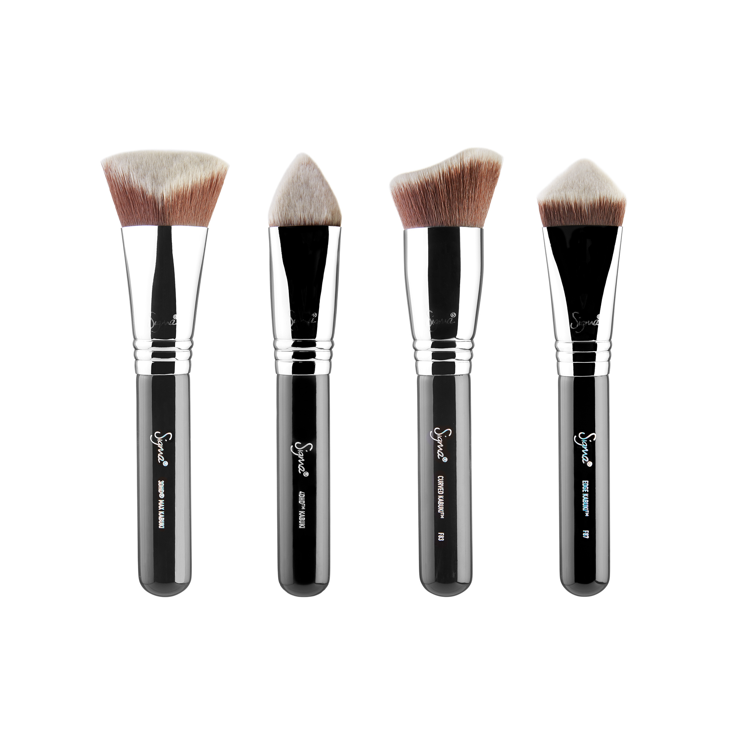 SIGMA DIMENSIONAL BRUSH SET 多角度底妝刷4件組