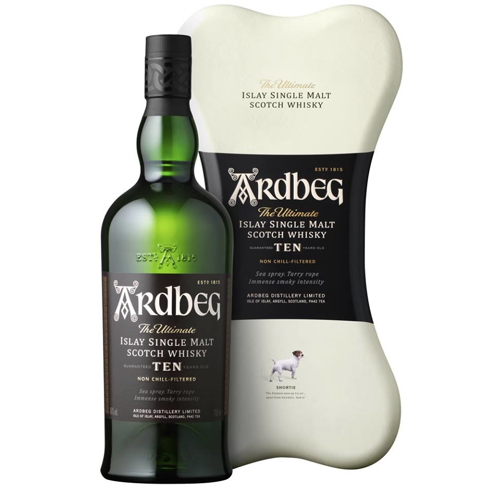 Ardbeg 10 year Old X Top Dog Limited Edition Box Set